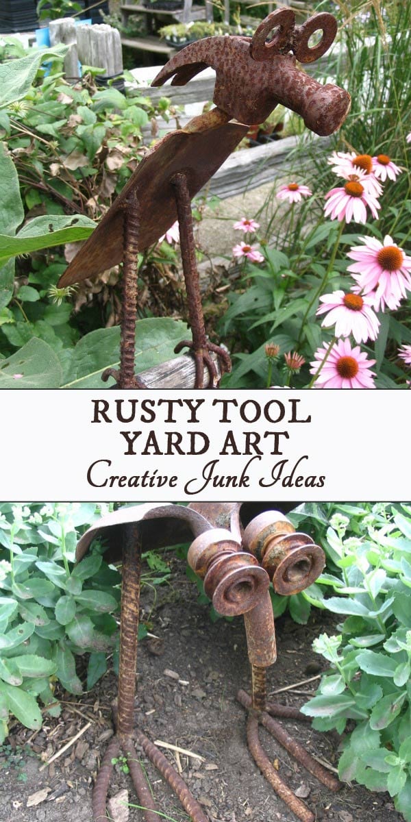 Rusty Tool Yard Art Animals - Empress of Dirt