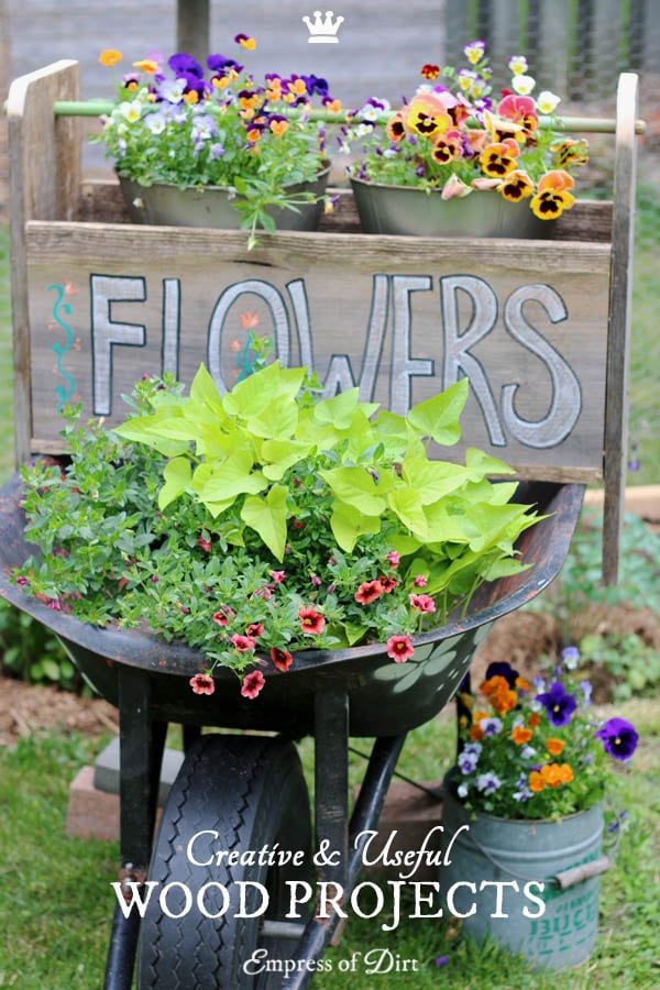Creative & Useful Wood Projects for the Garden - Empress of Dirt