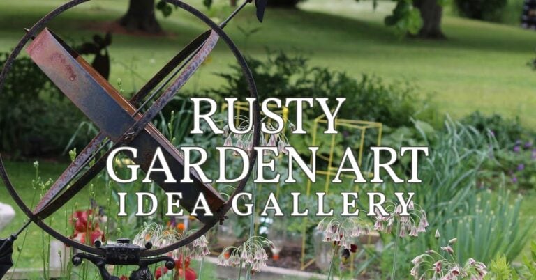29 Rusty Garden Junk Art Ideas | Empress of Dirt