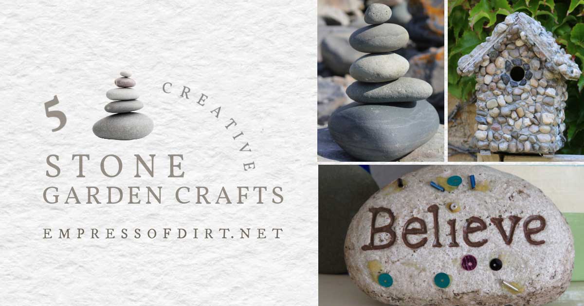 Creative Garden Stone Craft Project Ideas | Empress of Dirt