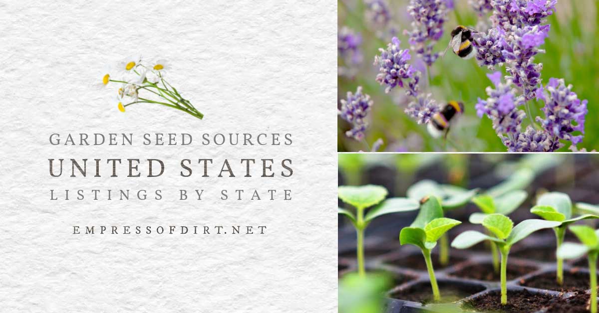 United States Seed Companies | Empress of Dirt