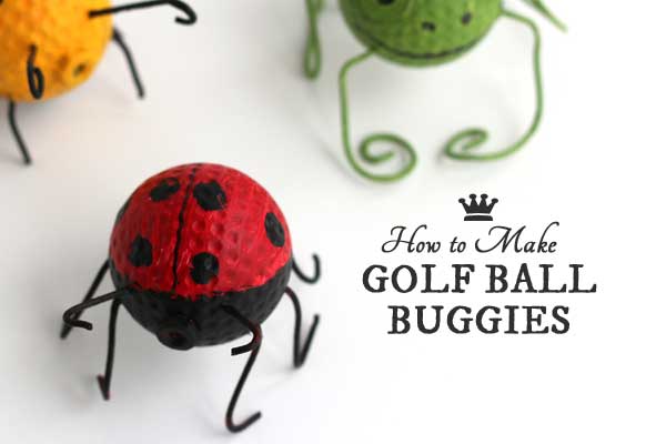 DIY Golf Ball Garden Buggies - Empress of Dirt