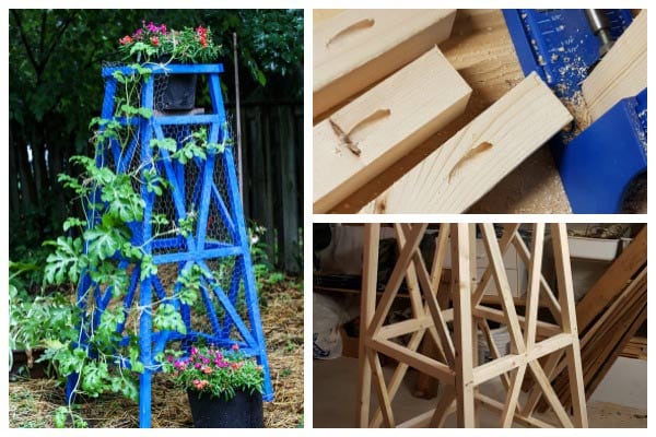 How to Build a Wooden Garden Obelisk | Empress of Dirt