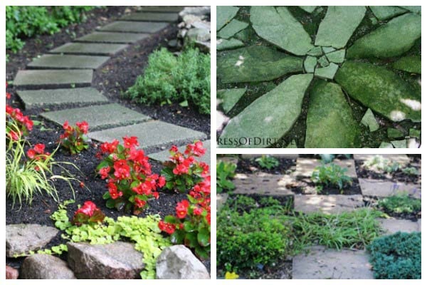 12 Stepping Stone & Garden Path Ideas | Empress of Dirt