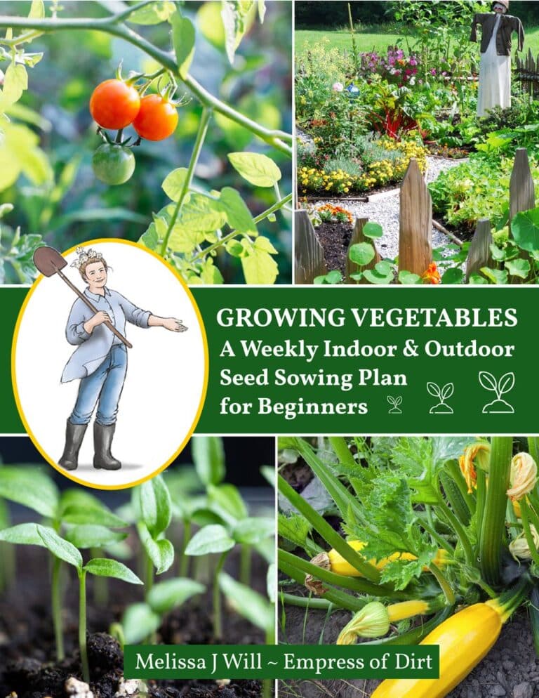 Growing Vegetables: Weekly Indoor & Outdoor Seed Sowing Plan (Ebook)