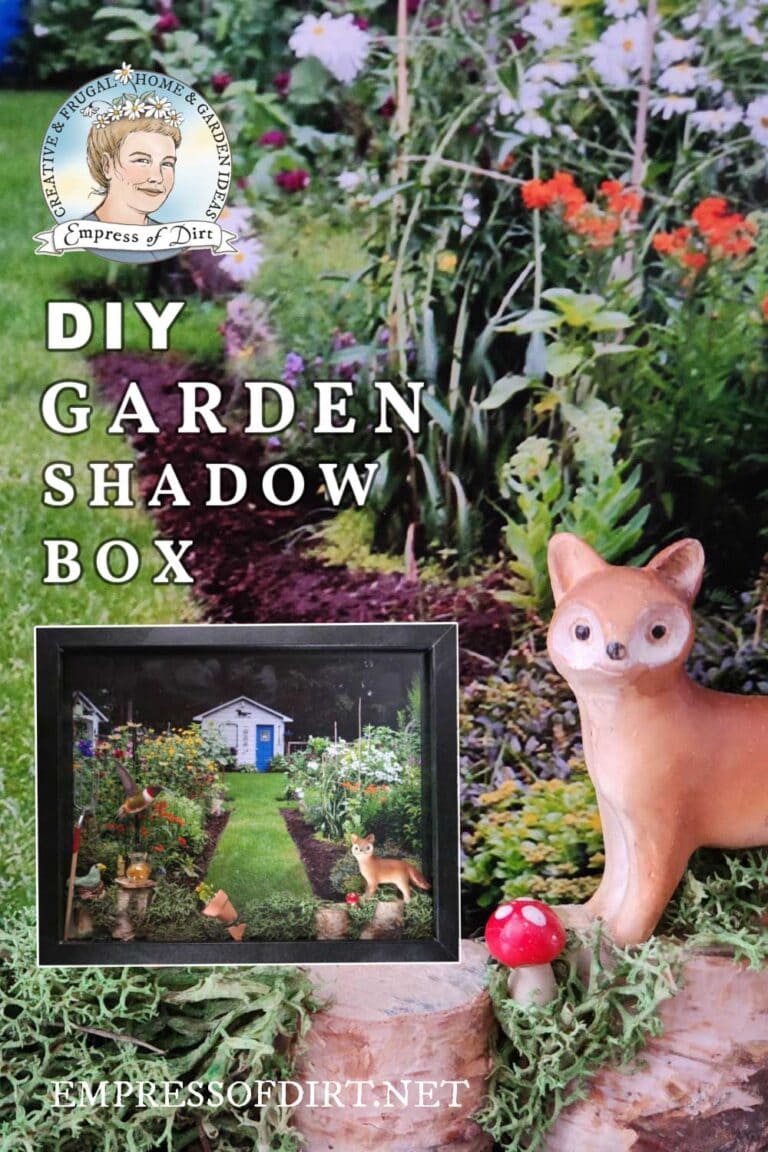 Make a Garden Shadow Box With Miniature Keepsakes
