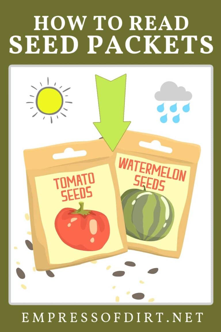 How To Read Seed Packets (Tips for Beginner Gardeners) — Empress of Dirt