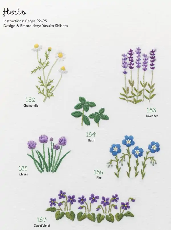 Get Creative With These Botanical Embroidery Designs