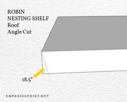 Make a Robin Nesting Shelf (Free Plans)