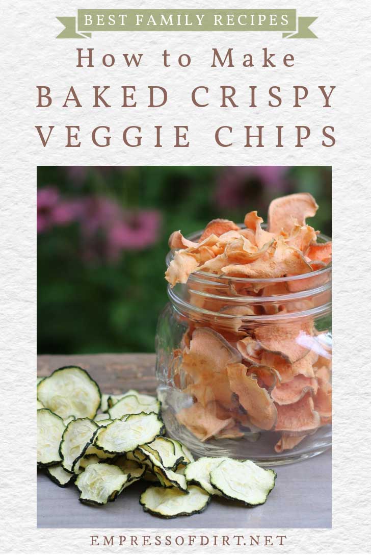 How to Make Crispy Baked Veggie Snack Chips (Recipe)