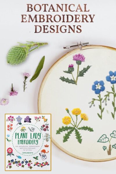 Get Creative With These Botanical Embroidery Designs