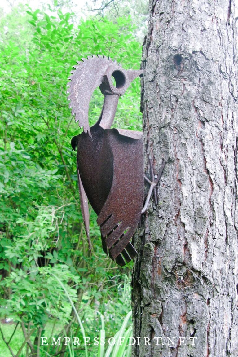 20 Ideas to Turn Old Tools into Garden Art