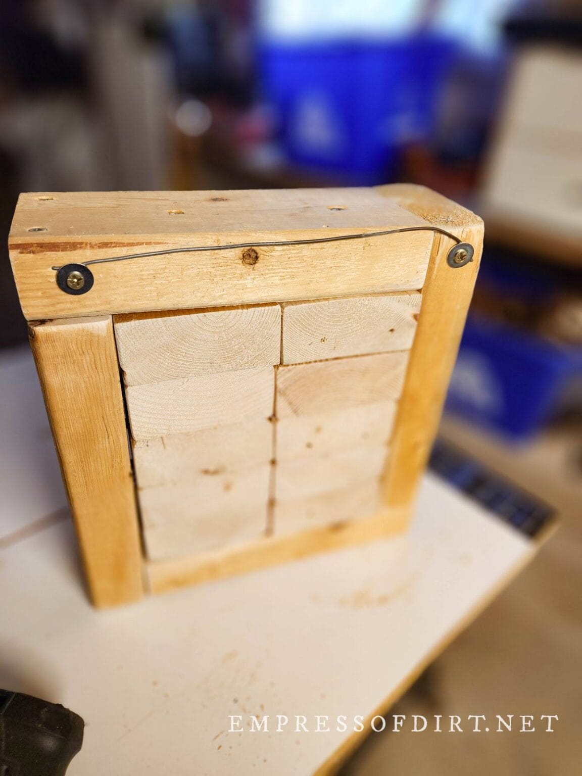 DIY Bee House Using Scrap Lumber — Empress of Dirt