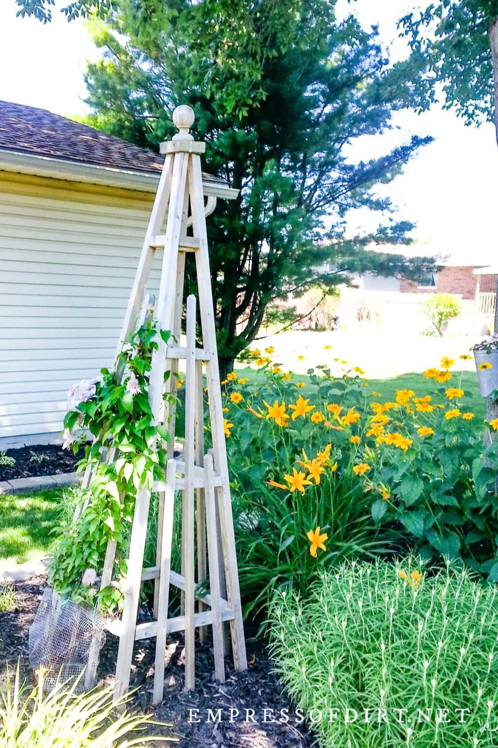 12 Creative Garden Obelisk Ideas — Empress of Dirt