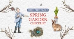 2025 Spring Gardening Checklist (Free Printable)