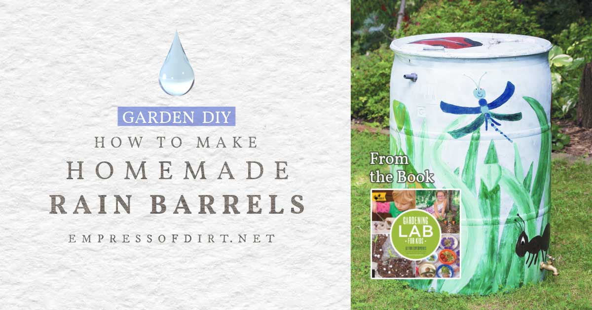 Homemade Rain Barrel Plans