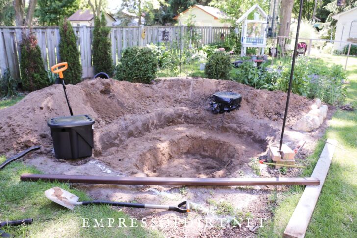 How to Build a Backyard Pond — Empress of Dirt