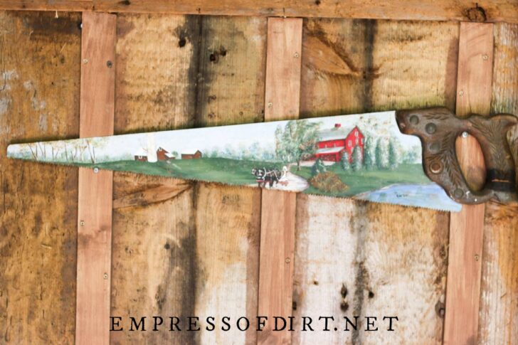 20 Ideas to Turn Old Tools into Garden Art