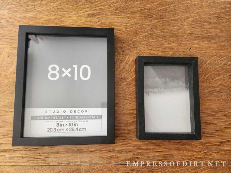 Make a Garden Shadow Box With Miniature Keepsakes