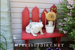 Garden Benches: 17 Creative & Rustic Ideas — Empress of Dirt