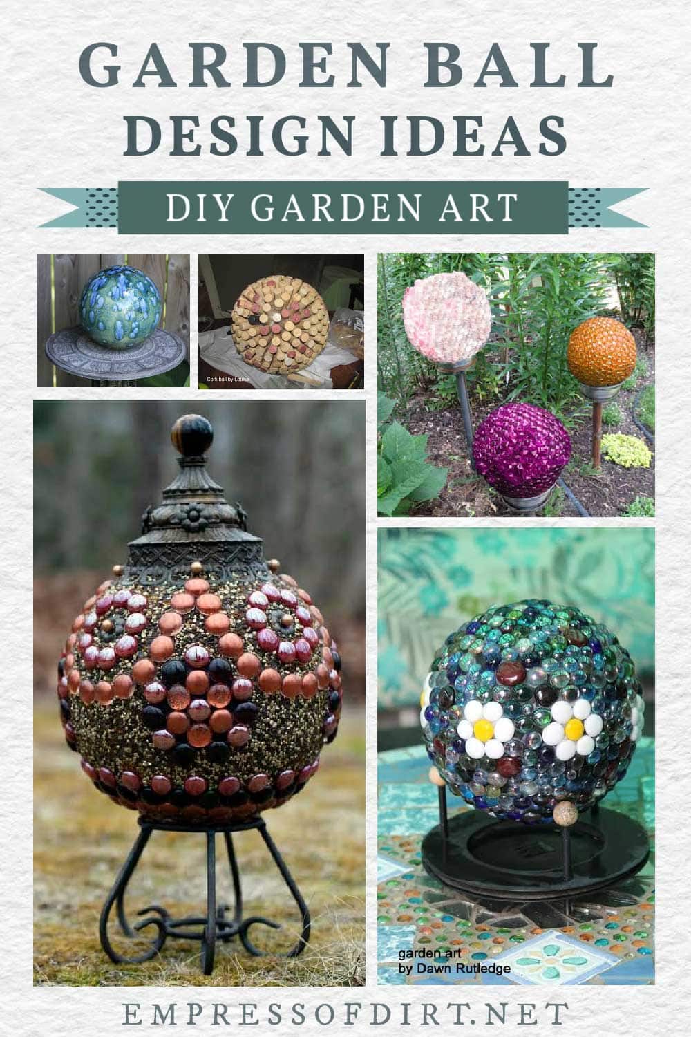 Garden Art Ball Idea Gallery — Empress of Dirt