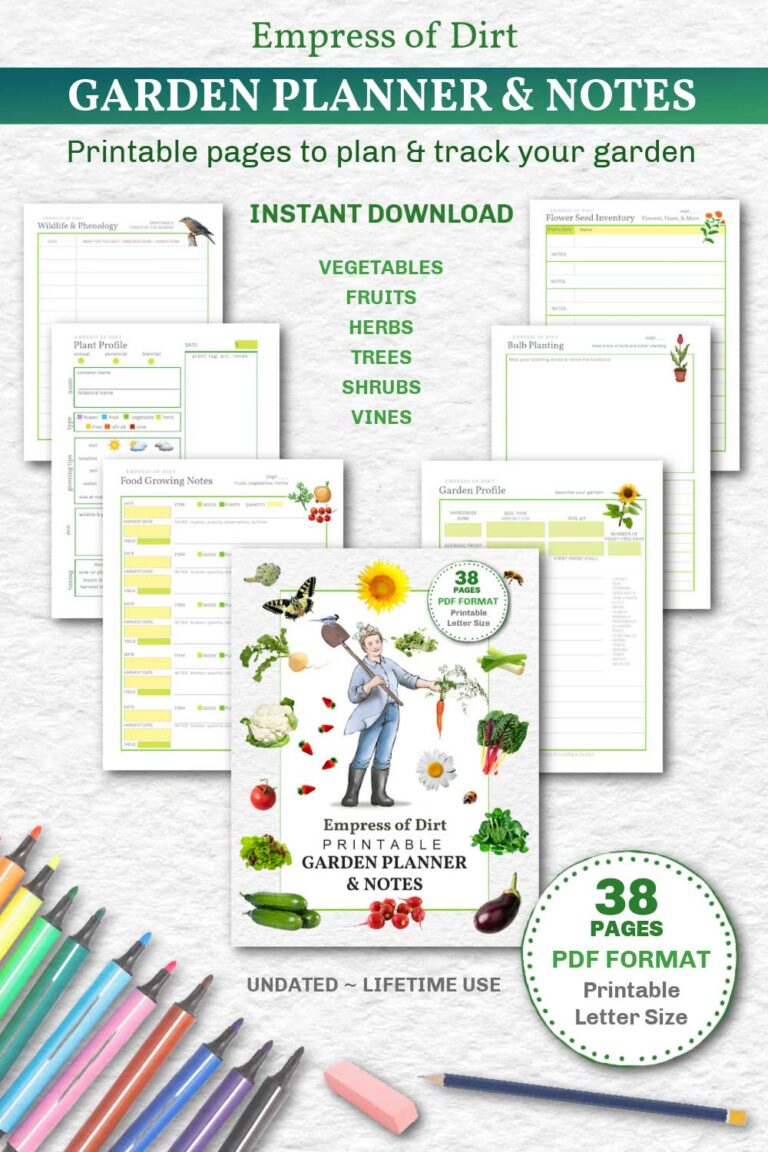 2026 Spring Gardening Checklist (Free Printable)