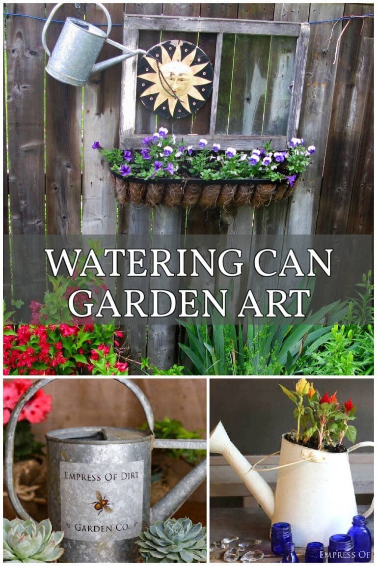 20 Creative Watering Can Garden Art Ideas — Empress of Dirt