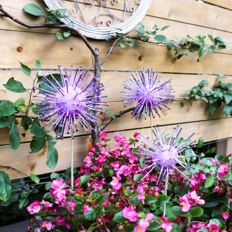 How to Make Giant Garden Art Alliums — Empress of Dirt