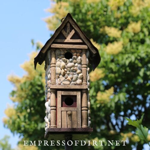 How To Make a Stone Birdhouse — Empress of Dirt