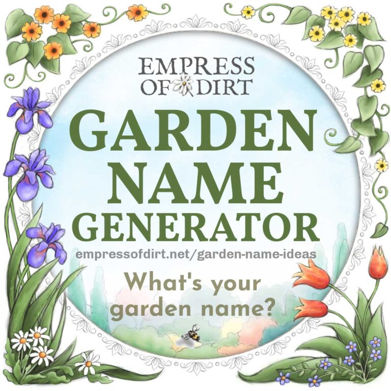 Garden Name Generator: What's Your Garden Name?