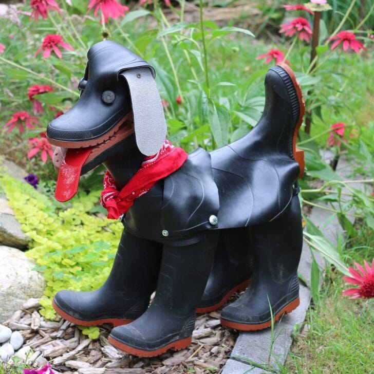 50 Creative + Recycled Garden Art Projects