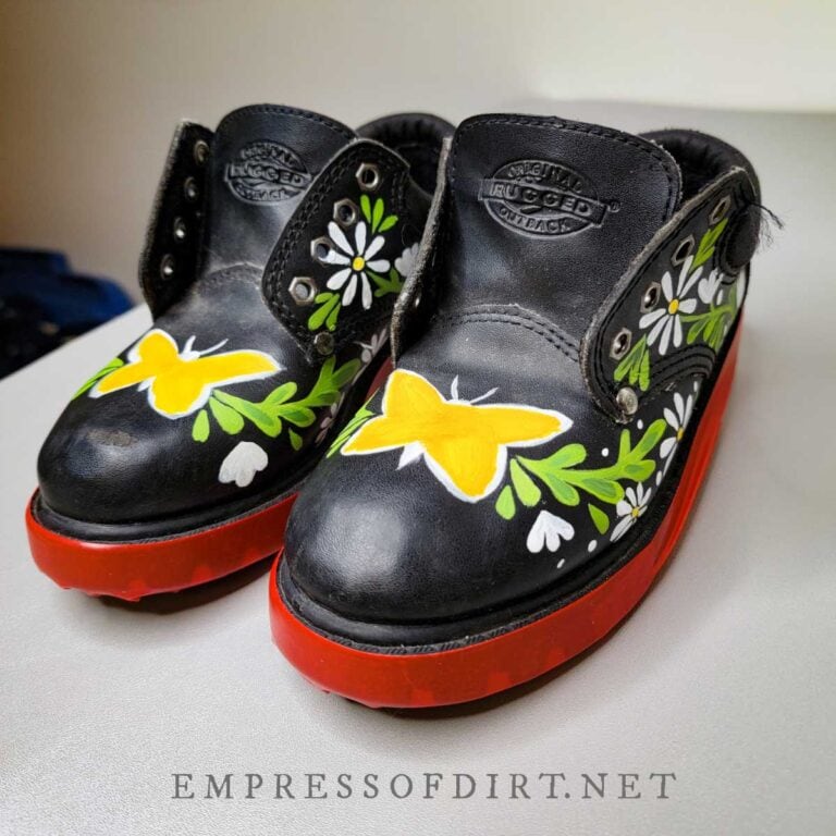 Oh My Daisies! How To Transform Plain Shoes With Paint