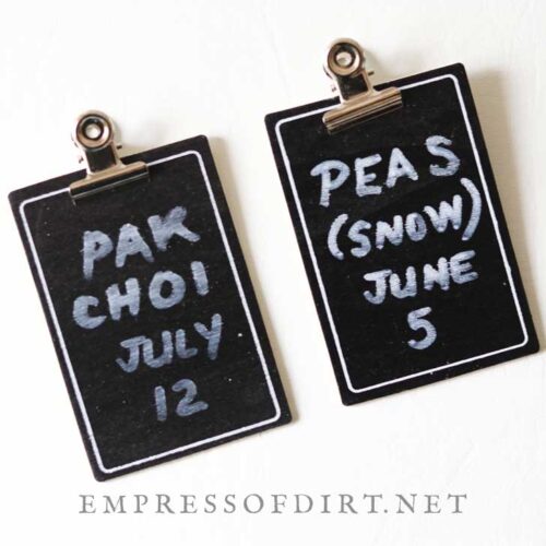 25 Creative DIY Plant Markers & Tags — Empress of Dirt