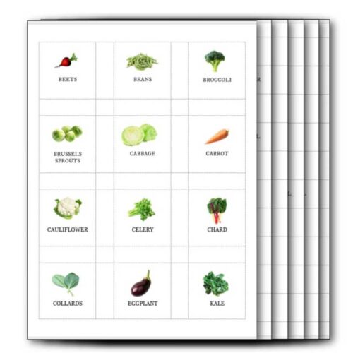 Printable Plant Name Label Files For Organizing Seeds (& More)